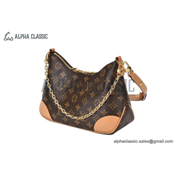LV Boulogne PM Bag Monogram Canvas Brown M45832